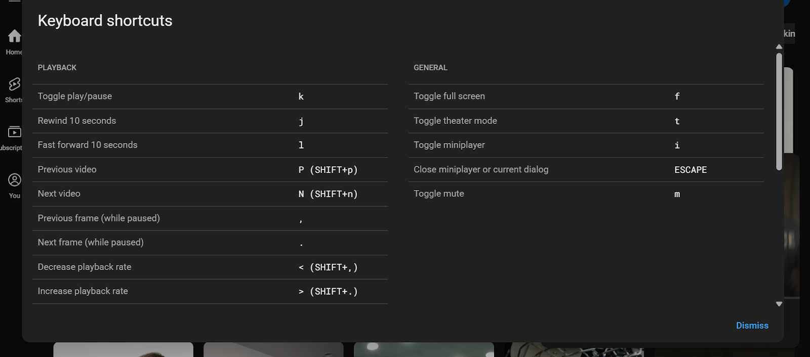 YouTube Keyboard Shortcuts: The Complete List for Creators - Your Video Editor
